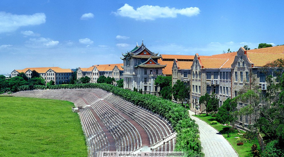 厦门大学图片_自然风光_自然风景-图行天下素材网