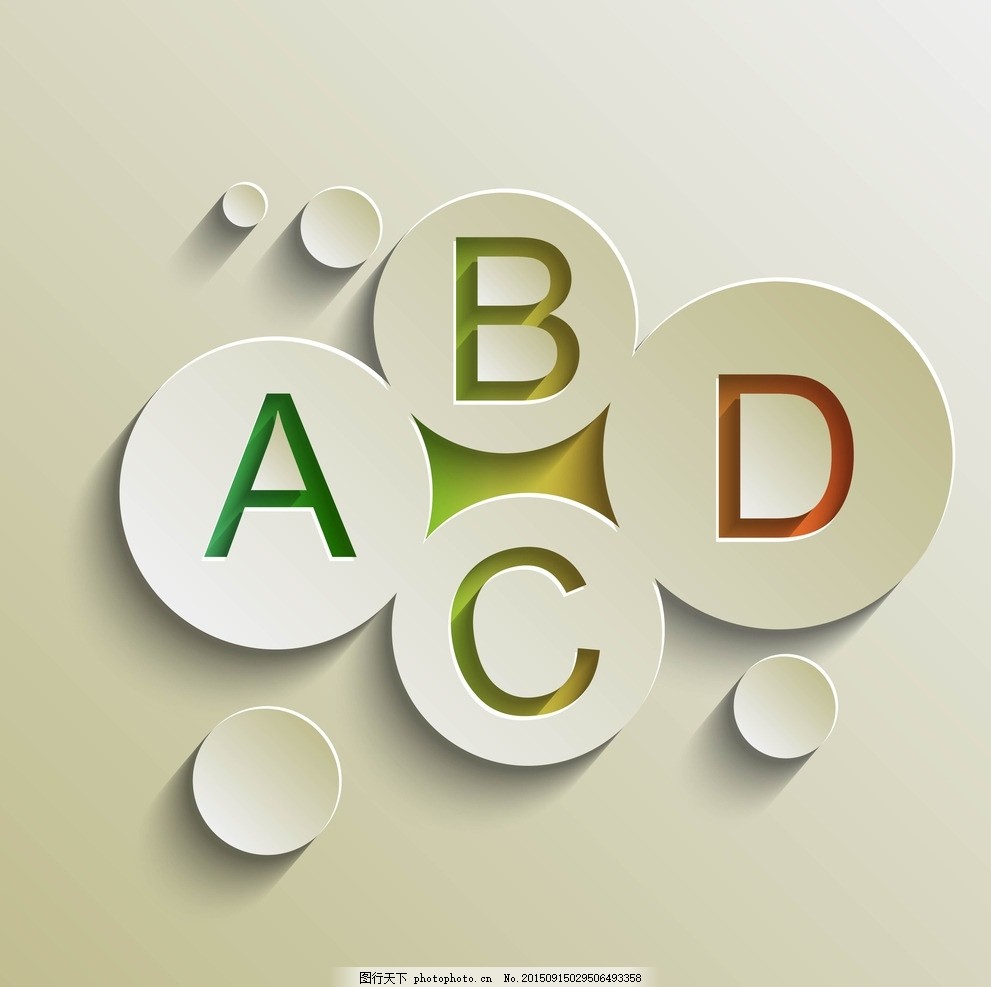 ABCD字母创意设计图片_其他_其他-图行天下素材网